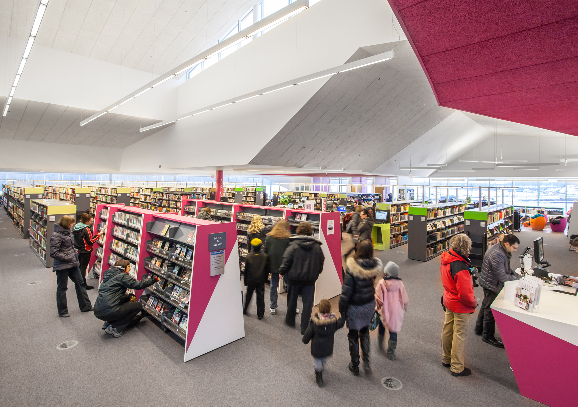John M. Harper Branch Library & Stork Family YMCA | Teeple Architects