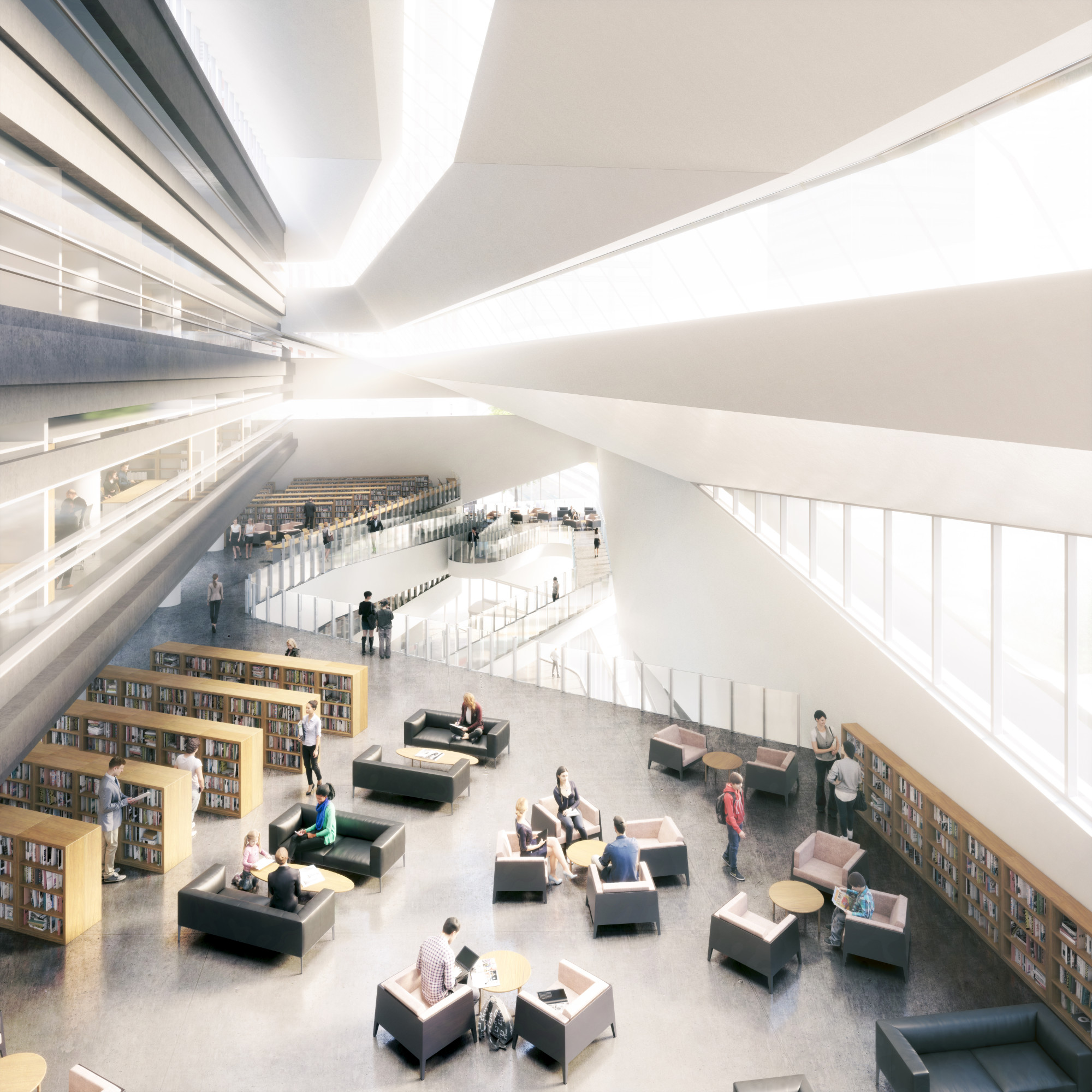 Stanley A. Milner Library Renewal | Teeple Architects