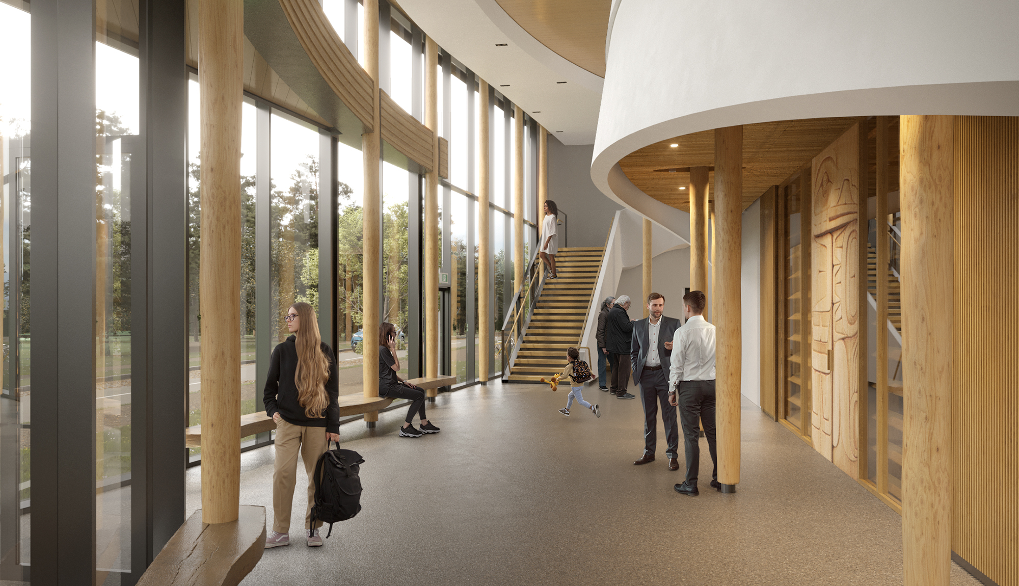 Stephen Teeple & Brian Porter at the 2022 CWC Wood Solutions Conference ...